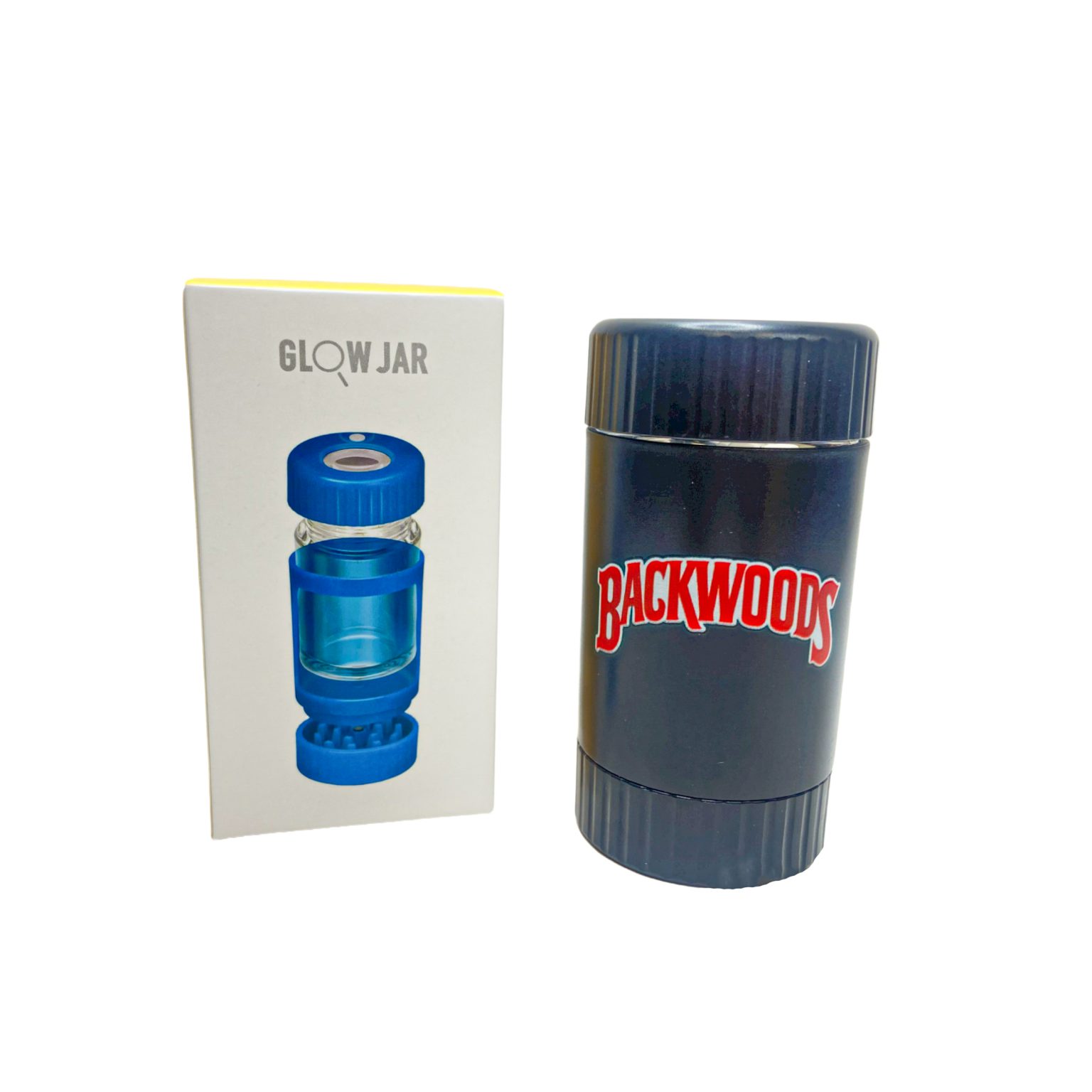 Rechargeable Magnifying Stash Jar with Grinder- MAGJAR1 – Glass House ...