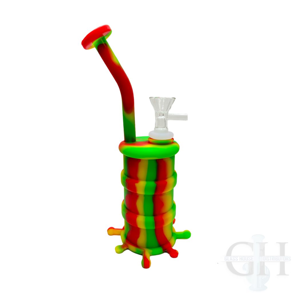 Silicone Waterpipe 8″ – WPH25 – Glass House Distro.