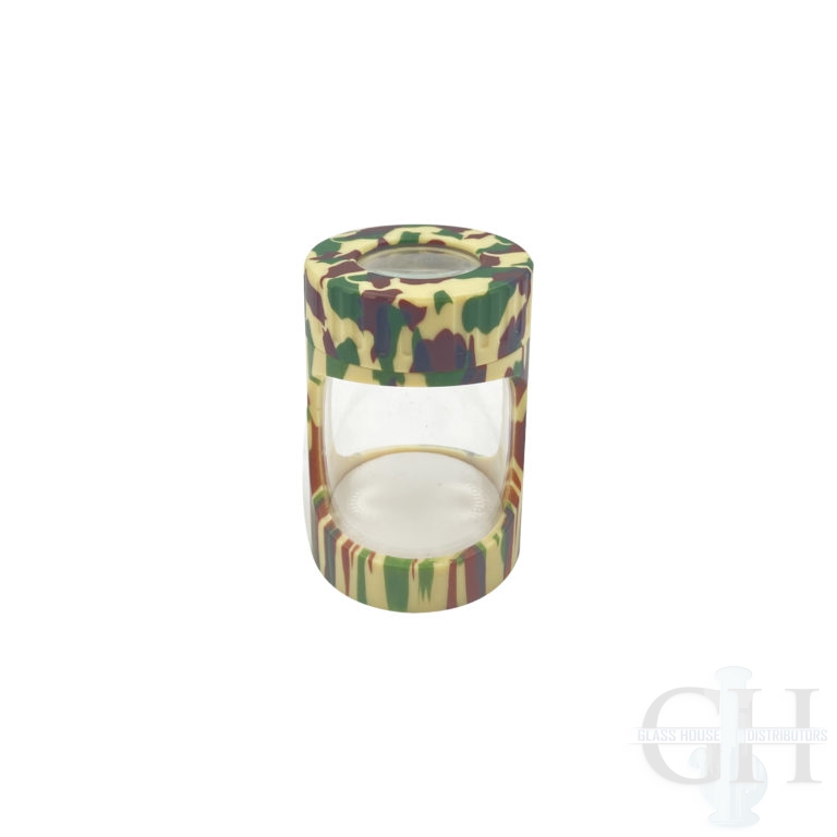 Cannaview Magnifying Glass Jar - Glass House Distro.