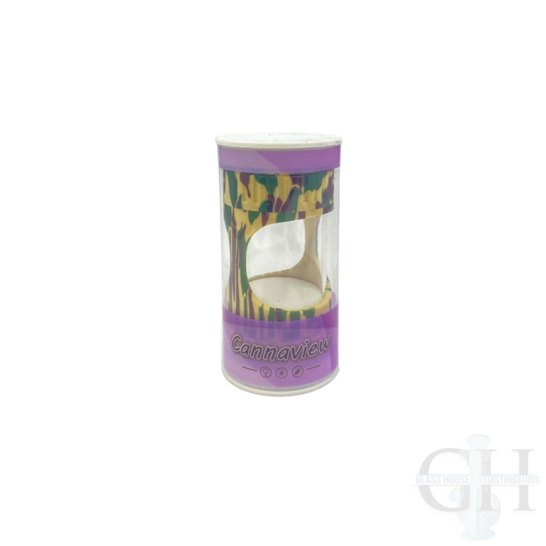 Cannaview Magnifying Glass Jar - Glass House Distro.