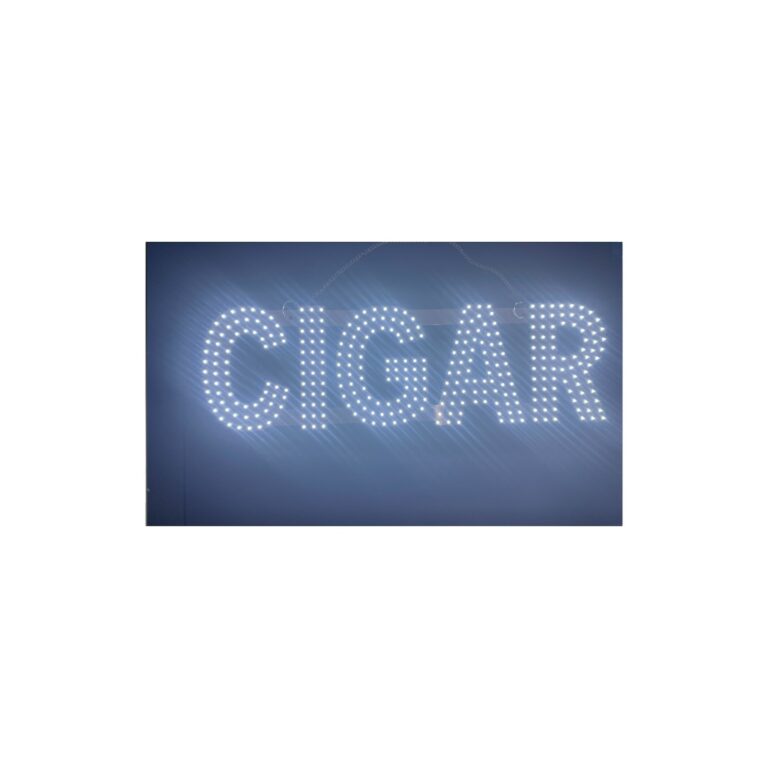 Sign Yeti - CIGAR 9*30 INCH - Glass House Distro.