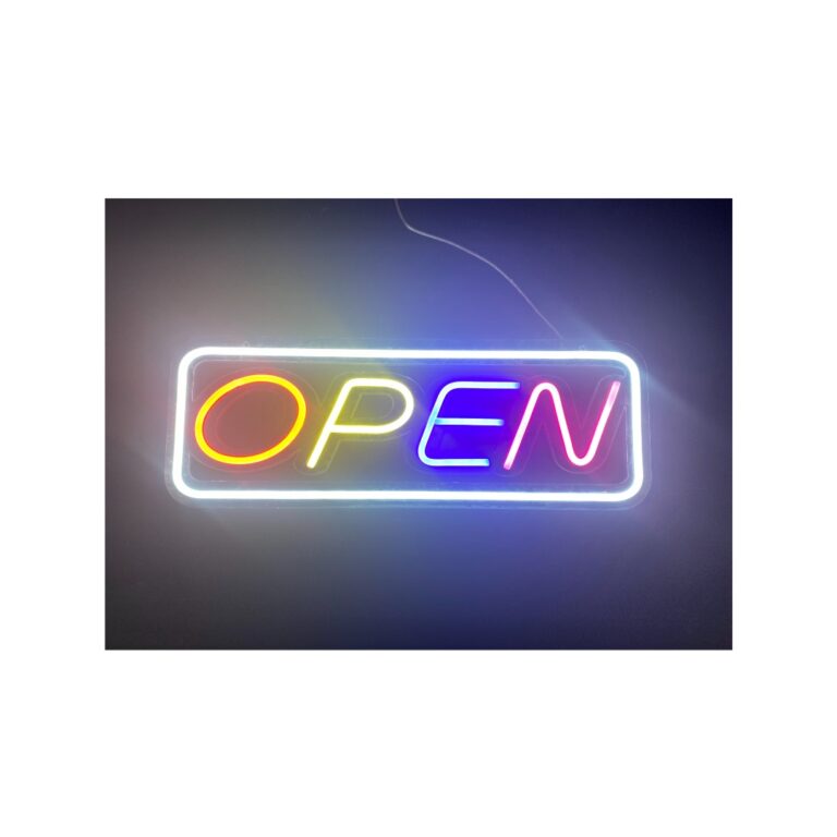 Sign Yeti - OPEN Neon 20*7 Inch - Glass House Distro.
