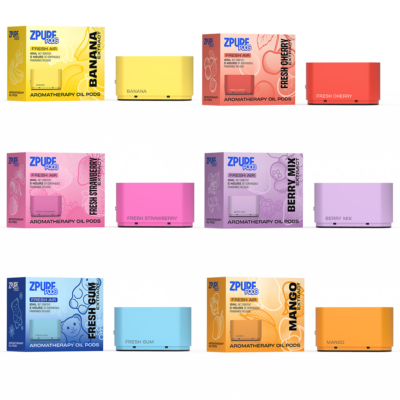 ZPure AromaTherapy Pods- 3CT - Glass House Distro.