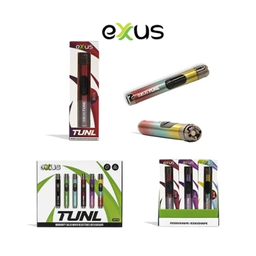 EXXUS TUNL Cartridge Vaporizer (510 Pen) - 12CT - Glass House Distro.